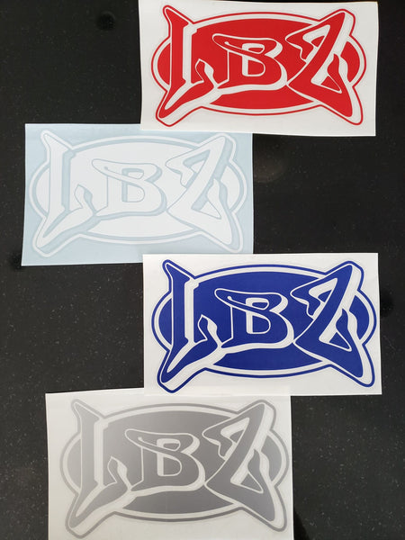 LBZ "BOLD DYE-CUT" STICKERS – LBZSTORE